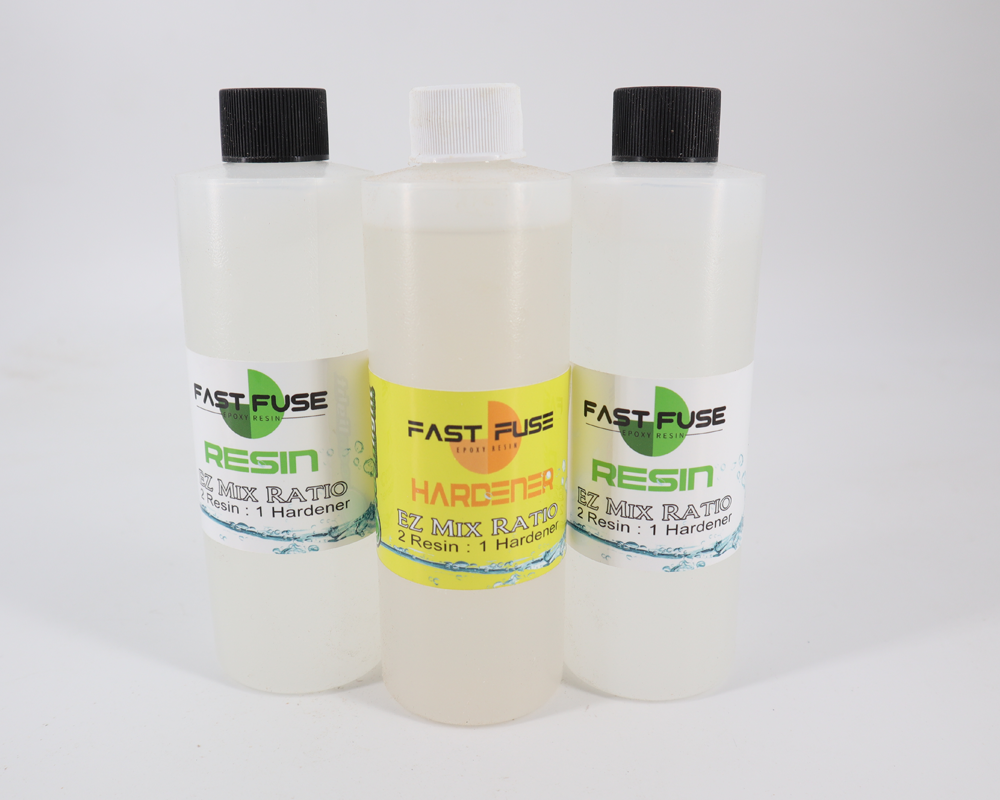 CLEAR FAST FUSE Epoxy Resin System — Greenlight Surf Co.