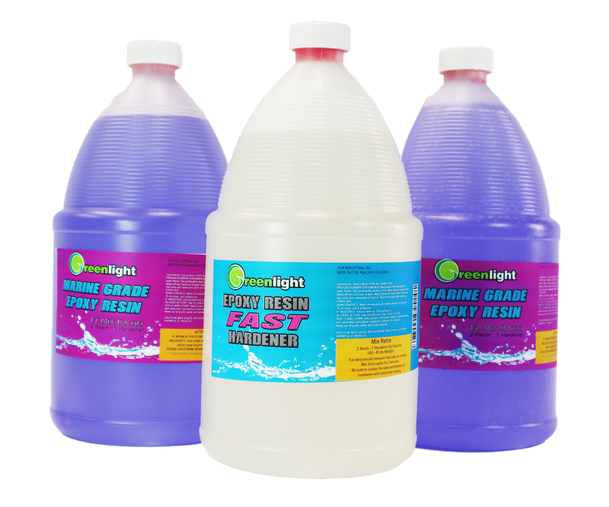 Epoxy - Greenlight Marine Grade Epoxy Resin System - BRIGHT ...