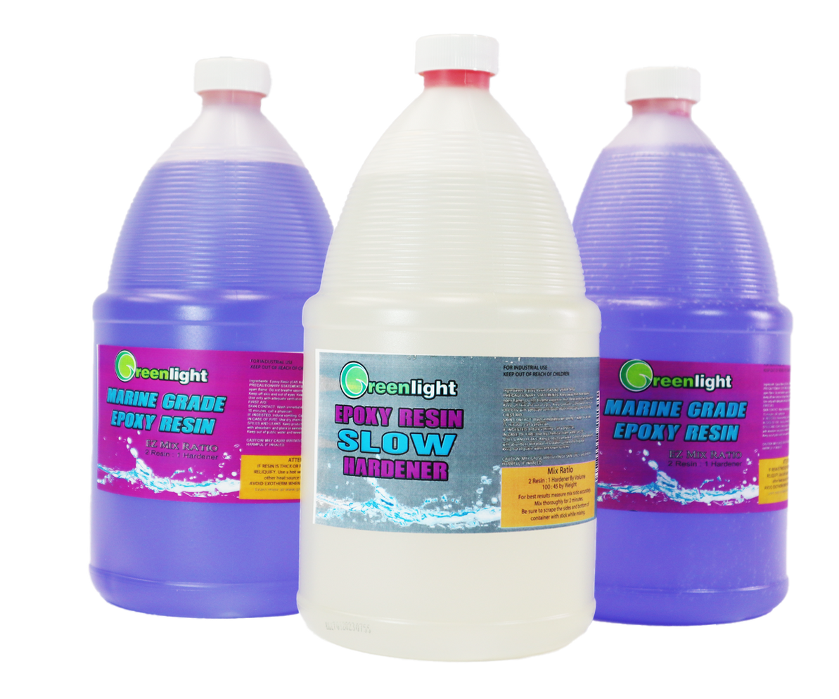 Epoxy - Greenlight Marine Grade Epoxy Resin System - BRIGHT ...