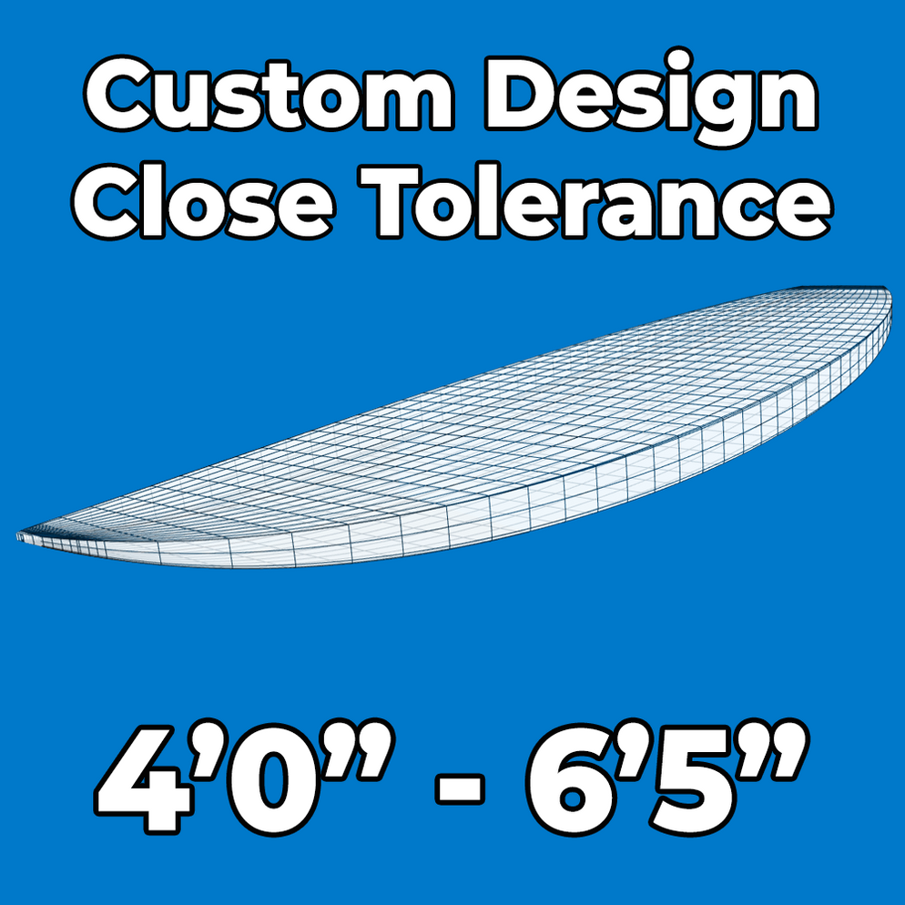 Custom Designed Engineered EPS Foam Blank 4'0" - 6'5" Long — Greenlight ...