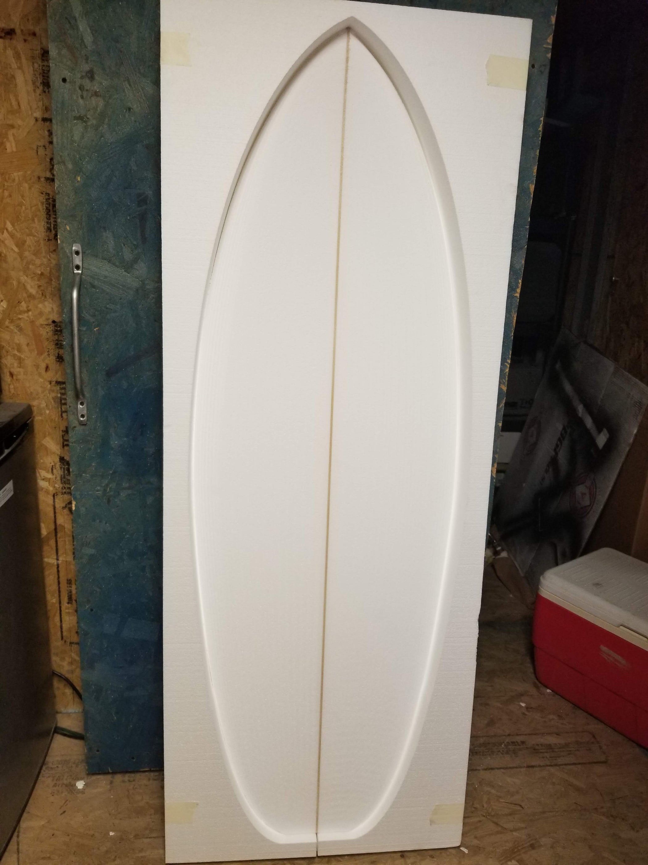 Custom Designed Engineered EPS Foam Blank 7'7" - 8'11" Long ...