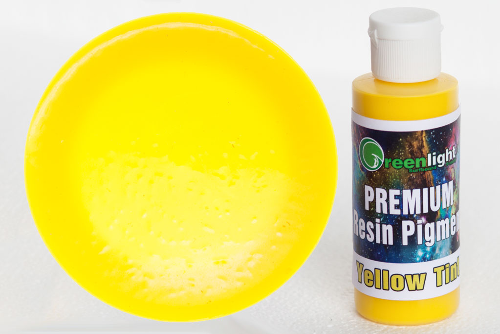 Epoxy Resin Pigment - Yellow Tint — Greenlight Surf Co.